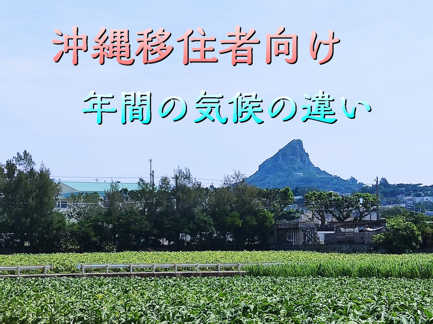 沖縄移住を検討している人に向けて「気候」の話｜沖縄離島 移住生活ブログ